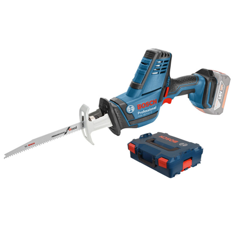 Test et avis sur la Scie Sabre BOSCH GSA 18V-LI C - L'outil ...